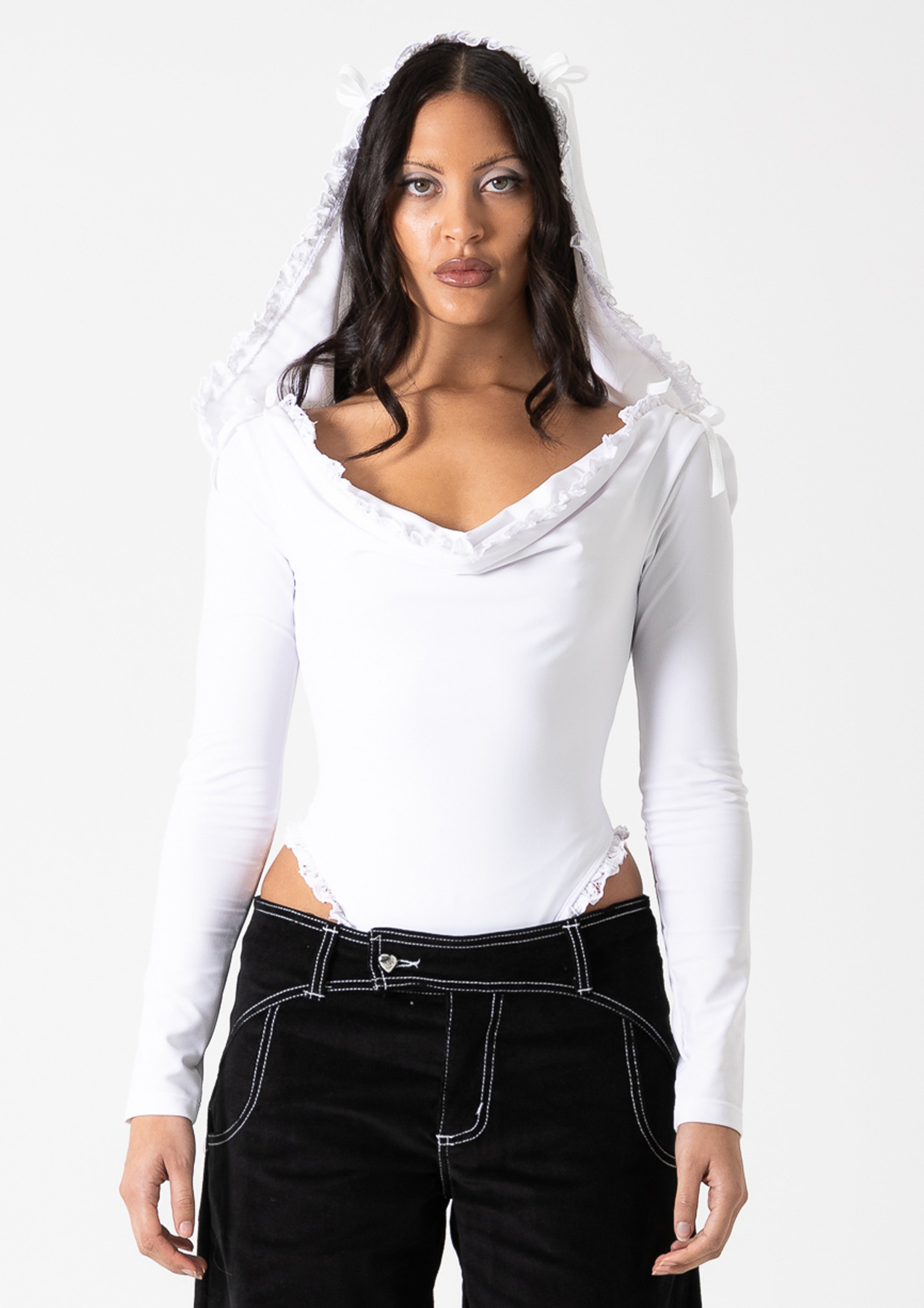 SOPHA BODYSUIT - WHITE – Bye Bambi